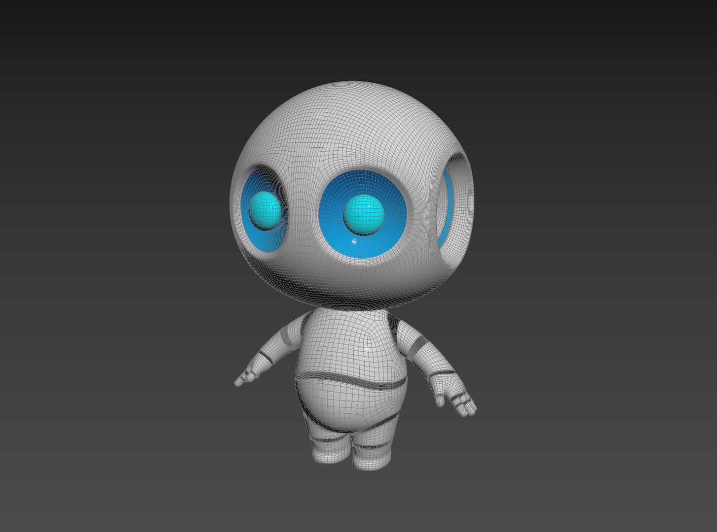 Robot character model - TurboSquid 1708279
