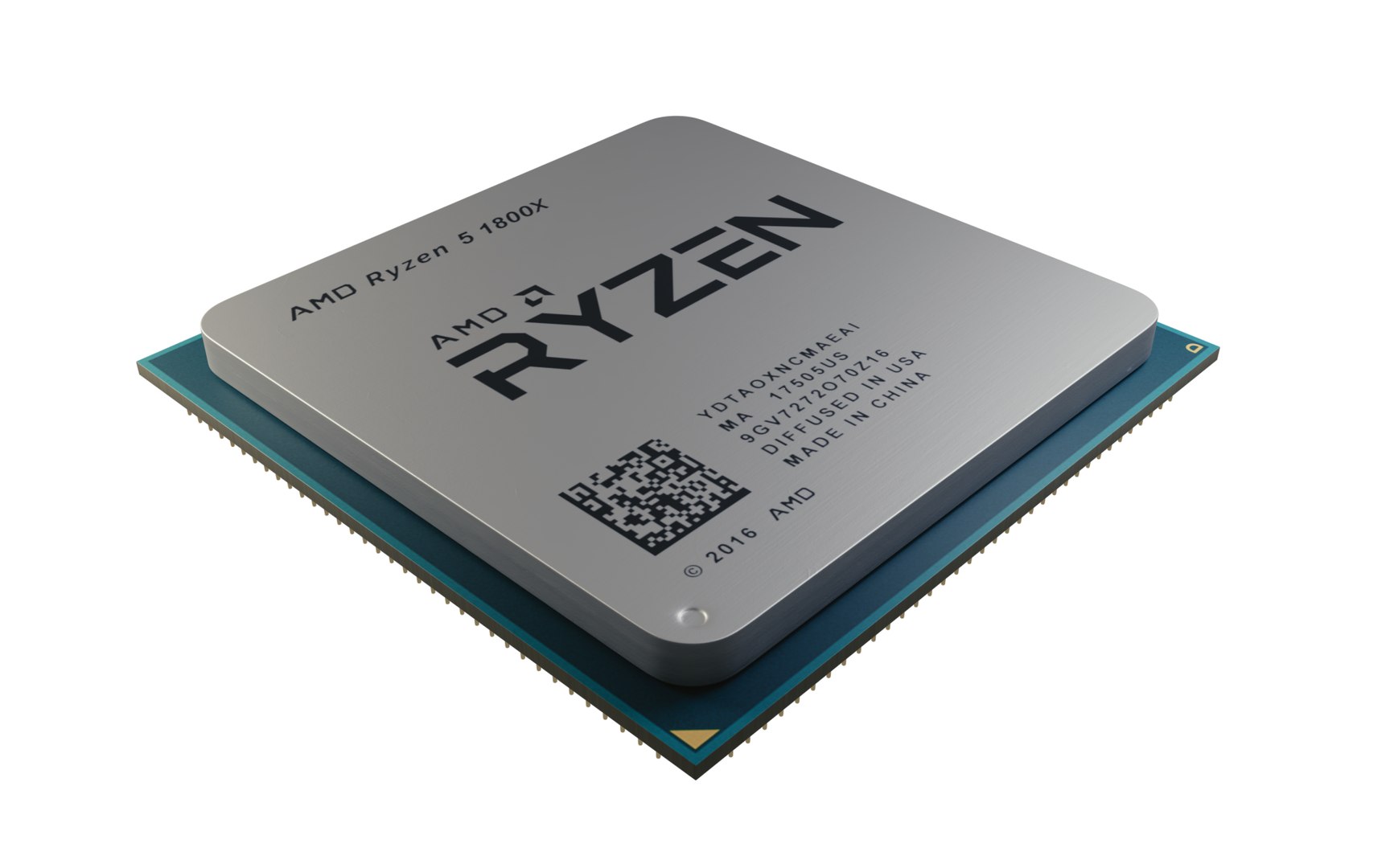 Amd Cpu Ryzen 3D - TurboSquid 1247389