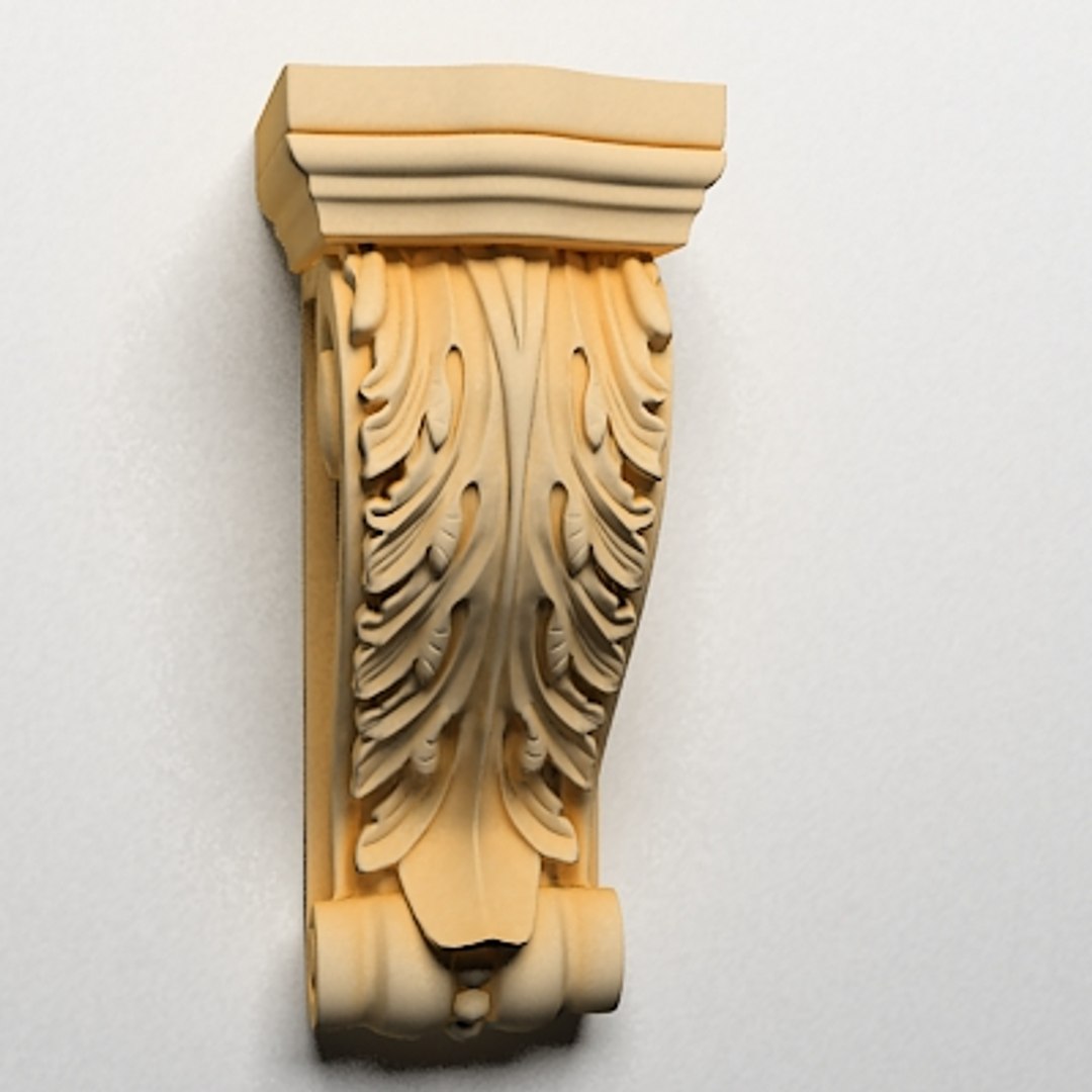 Wall Corbel C4d