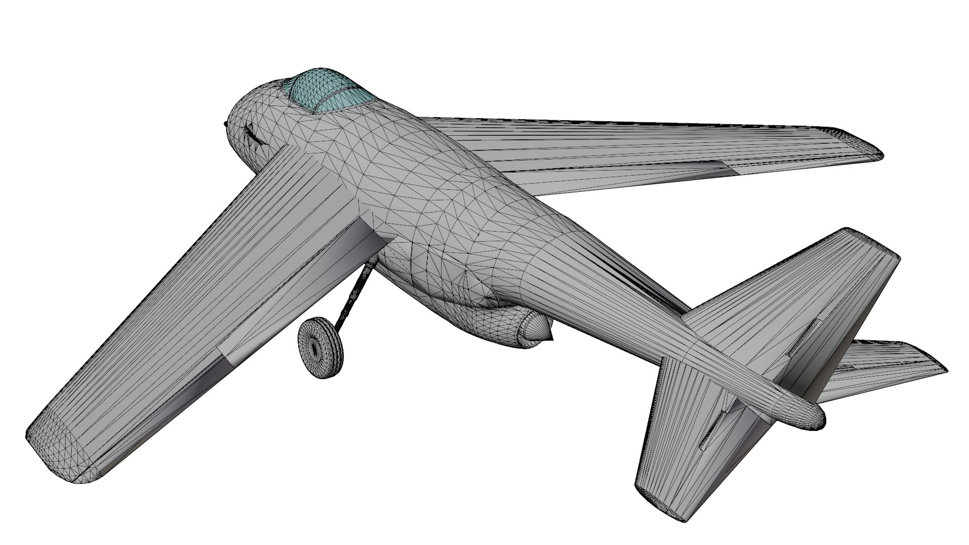 3D Messerschmitt Me P1101 - TurboSquid 2307927