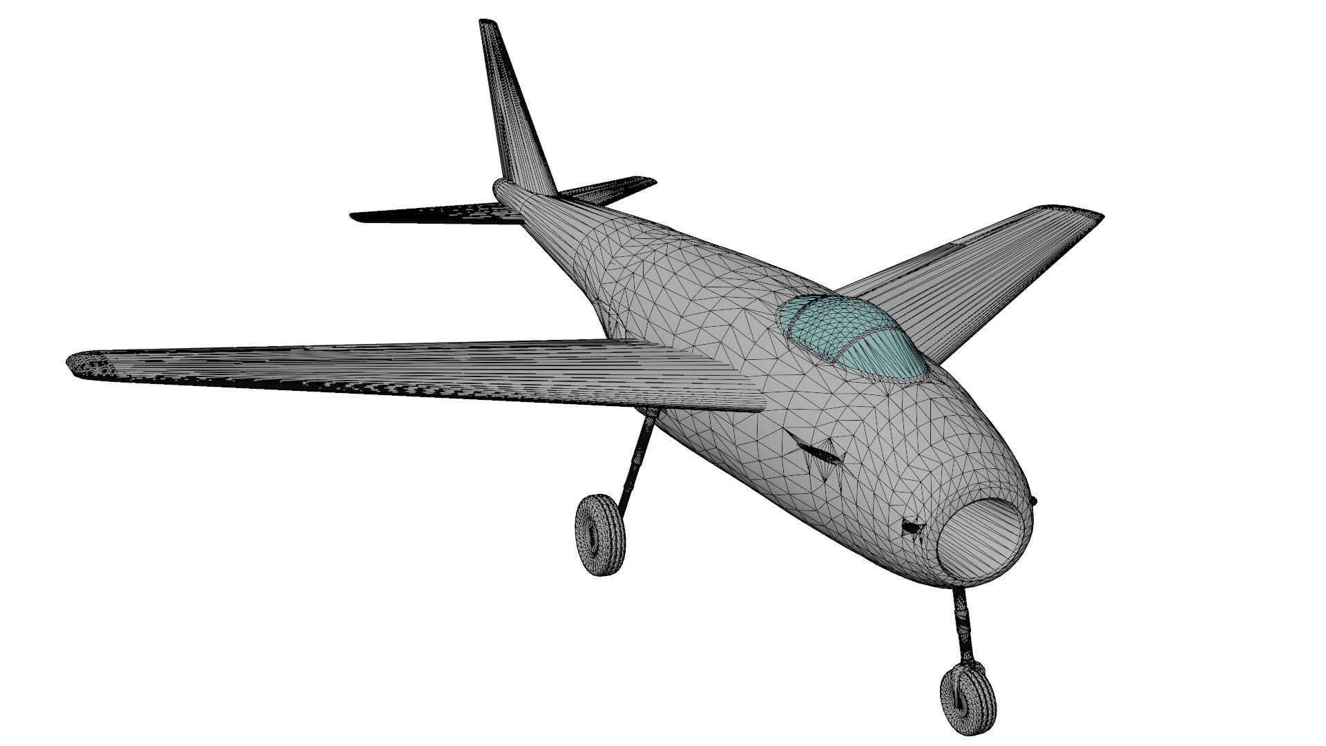 3D Messerschmitt Me P1101 - TurboSquid 2307927