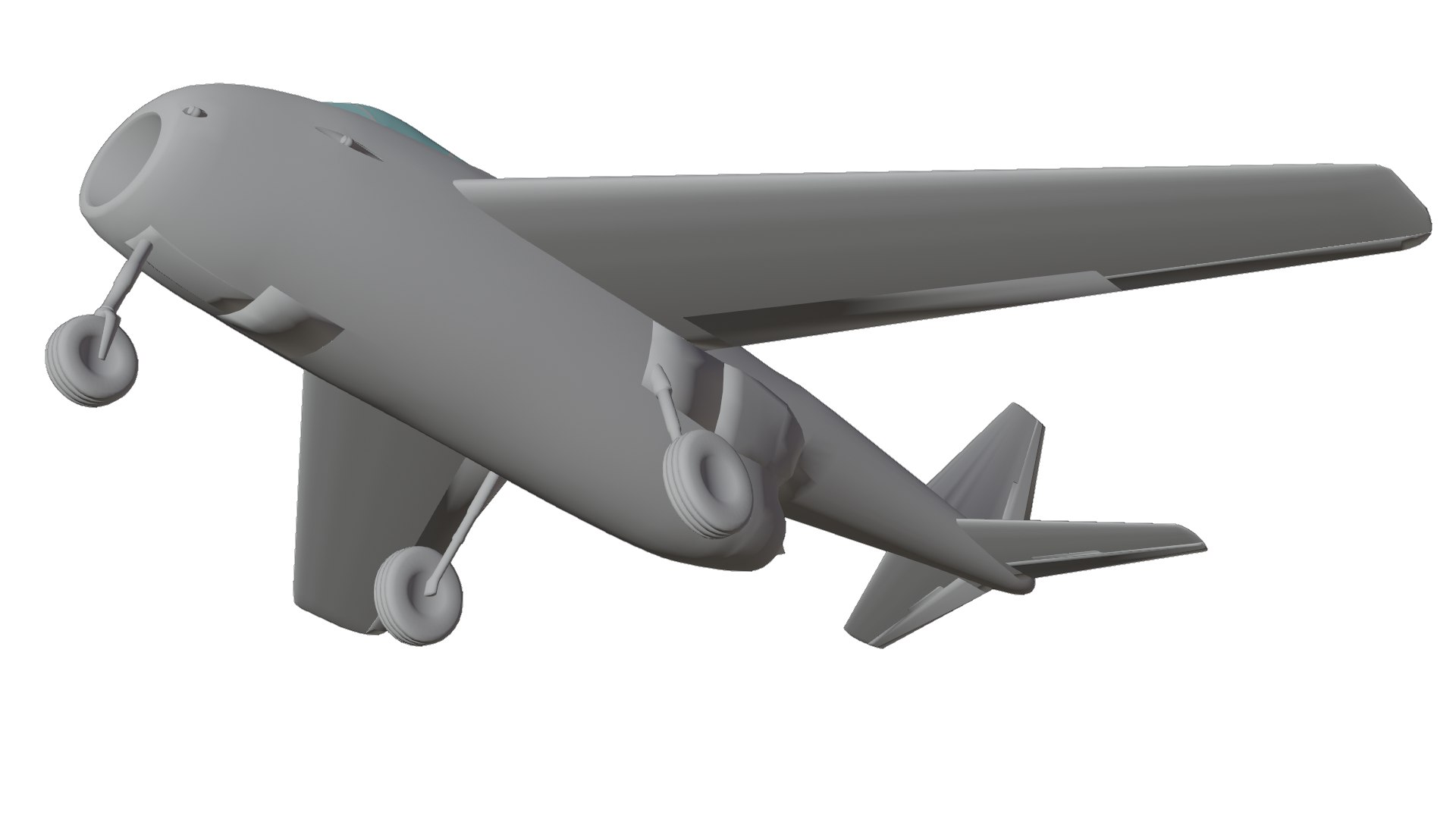 3D Messerschmitt Me P1101 - TurboSquid 2307927