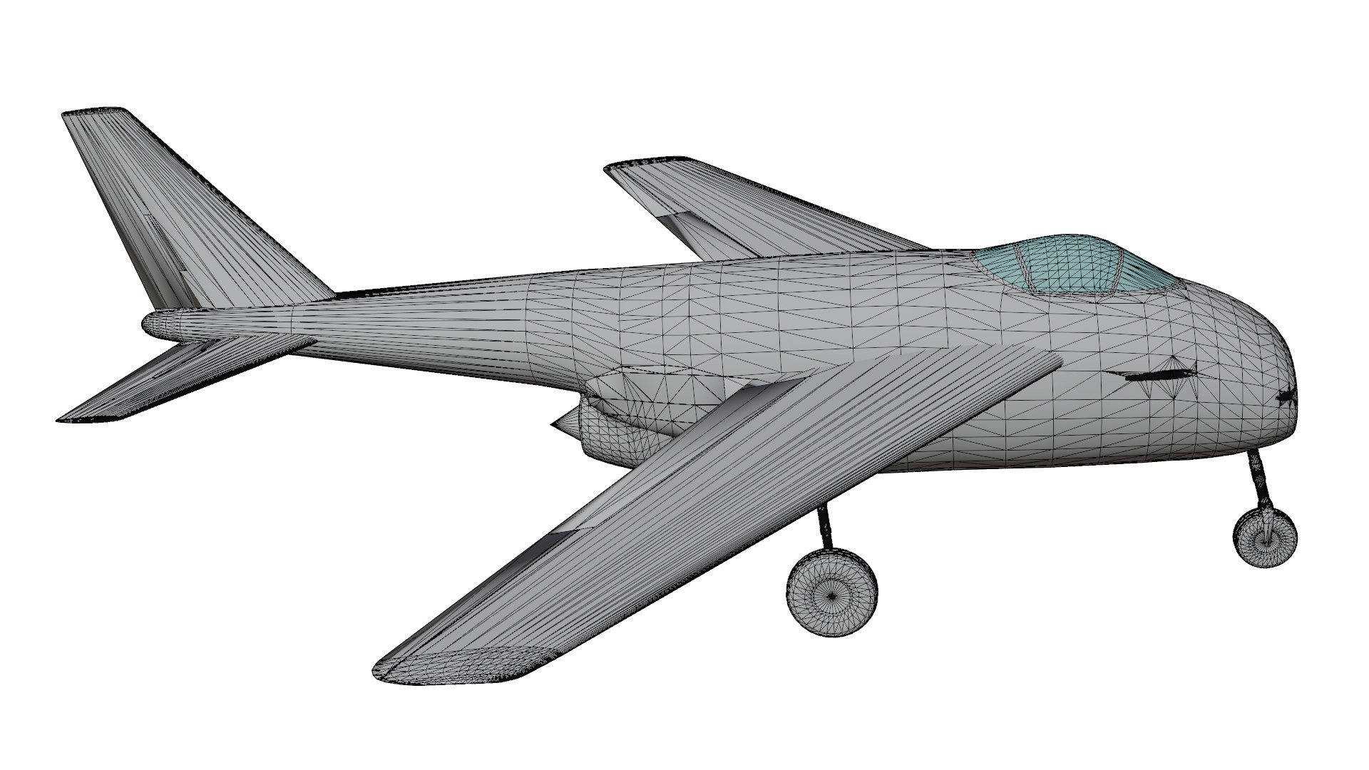 3D Messerschmitt Me P1101 - TurboSquid 2307927