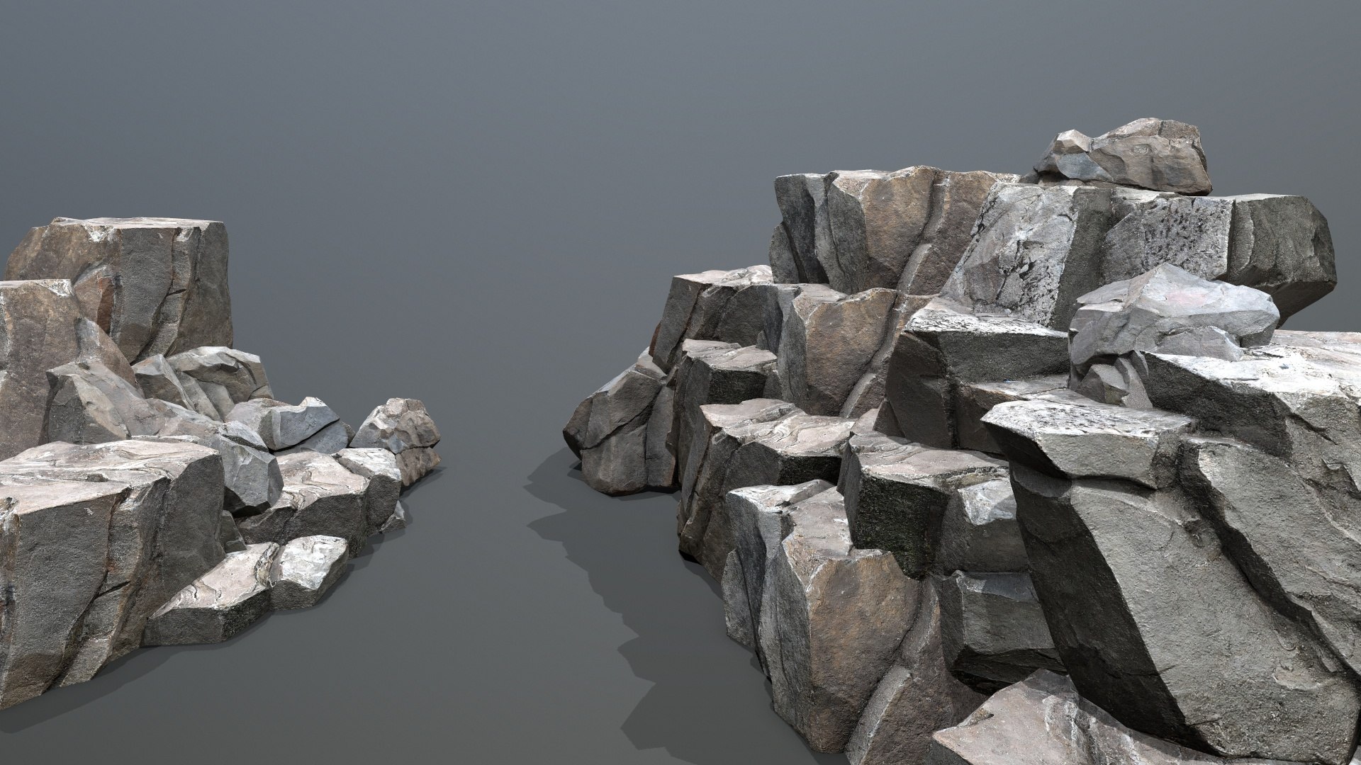 Cliff Rocks 3D Model - TurboSquid 2355694
