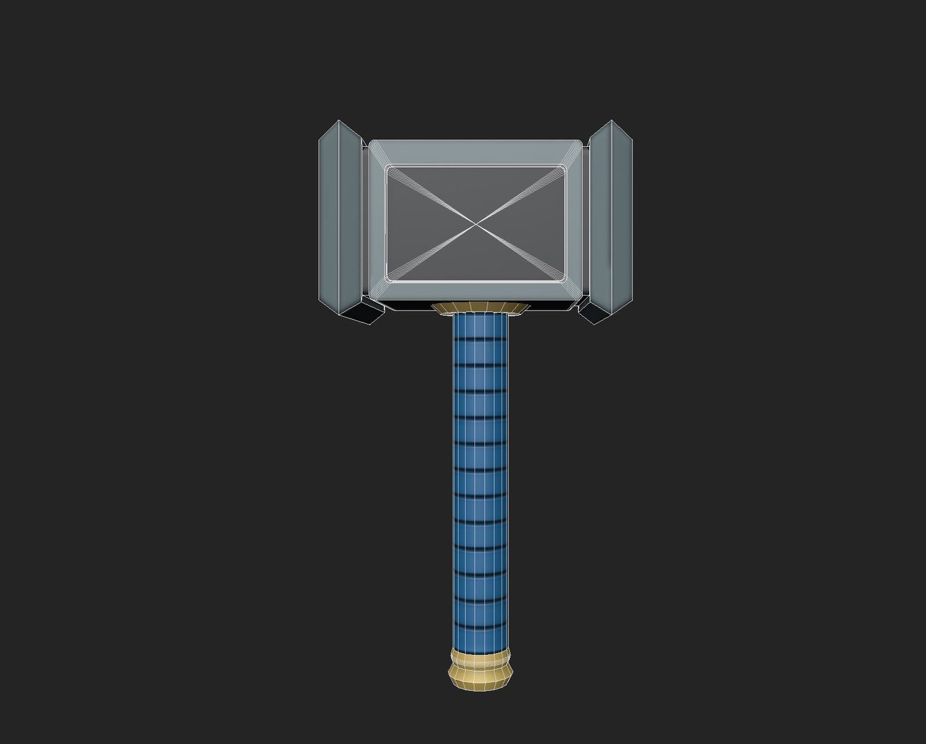 3D Stylized Hammer - TurboSquid 2162589