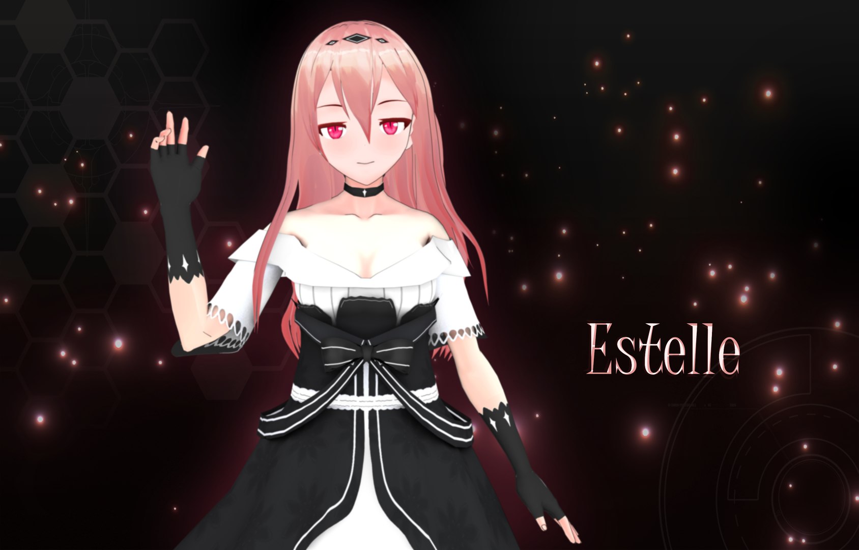 3D Estelle Original - Anime Style Model - TurboSquid 1776250