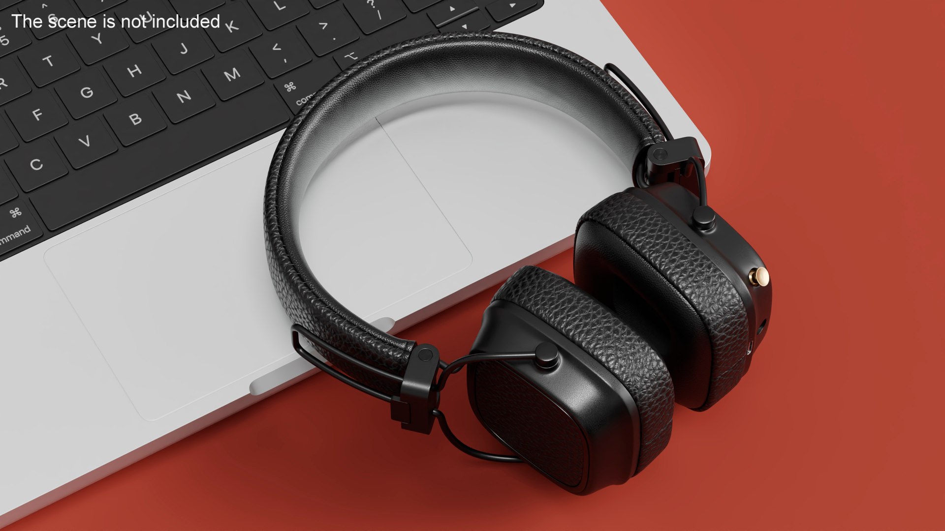 Overhead Headphones Black Generic Rigged 3D - TurboSquid 2217526