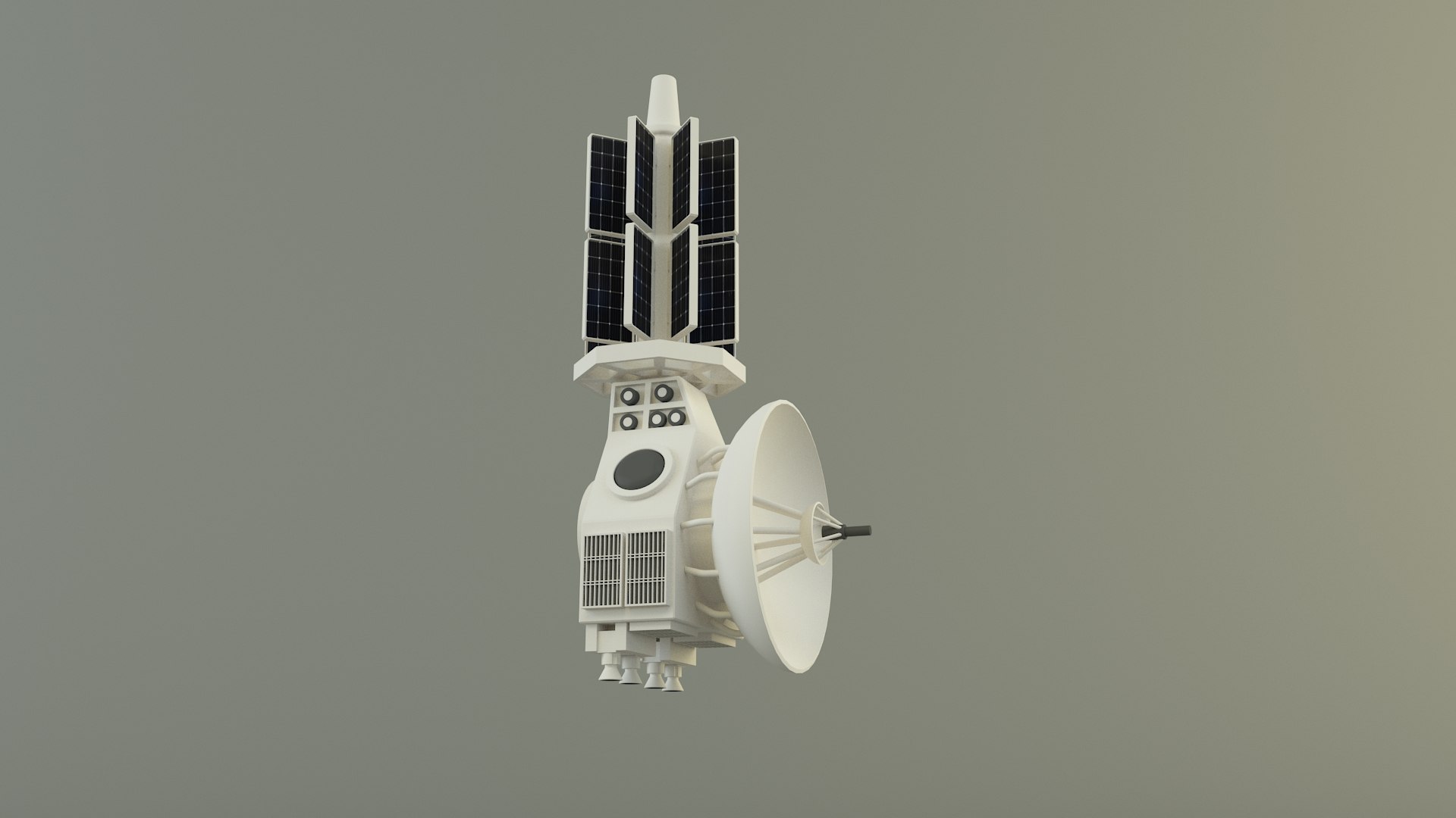 Communication Satellite 61 3D Model 3D Model - TurboSquid 2198857