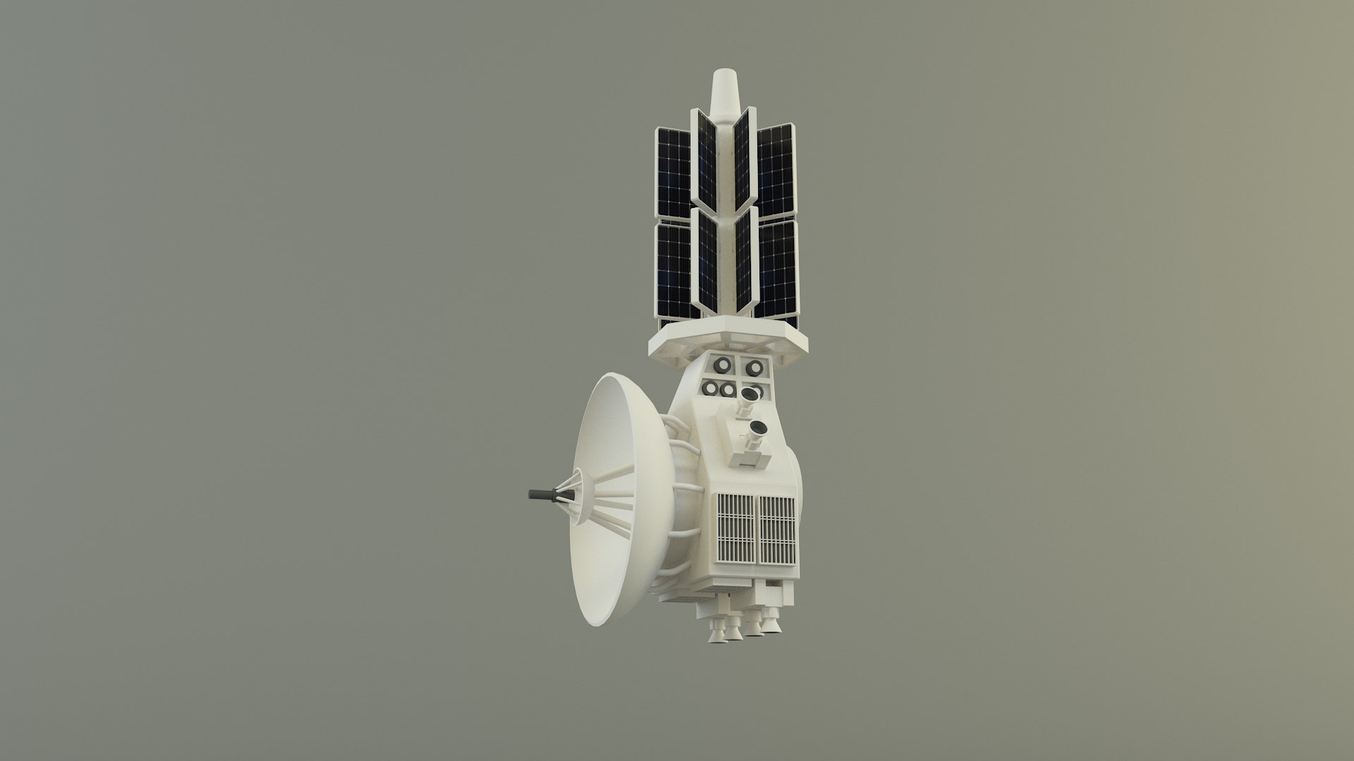 Communication Satellite 61 3D Model 3D Model - TurboSquid 2198857