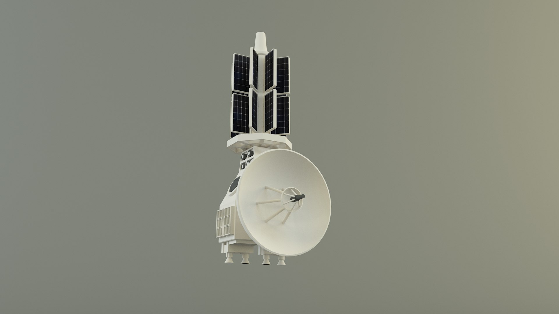 Communication Satellite 61 3D Model 3D Model - TurboSquid 2198857