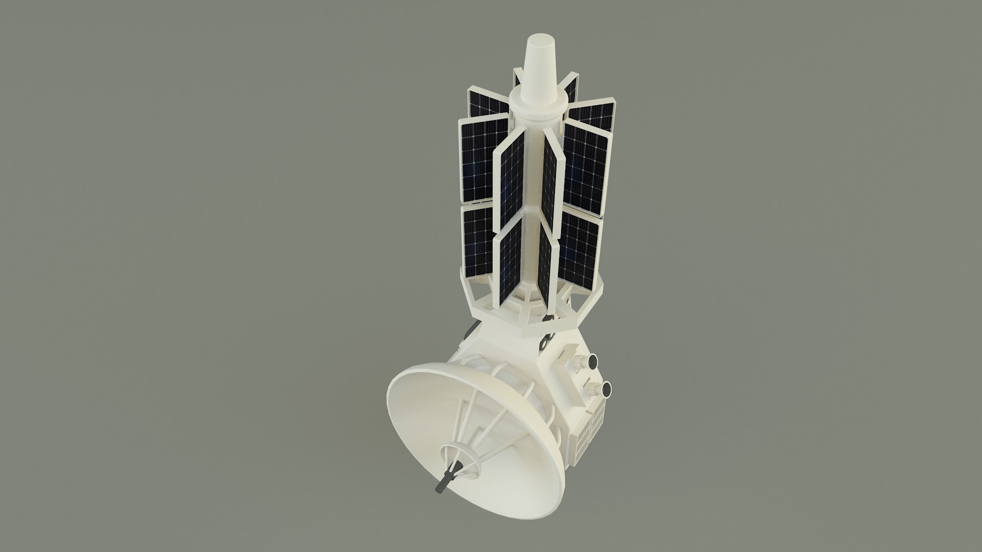 Communication Satellite 61 3D Model 3D Model - TurboSquid 2198857