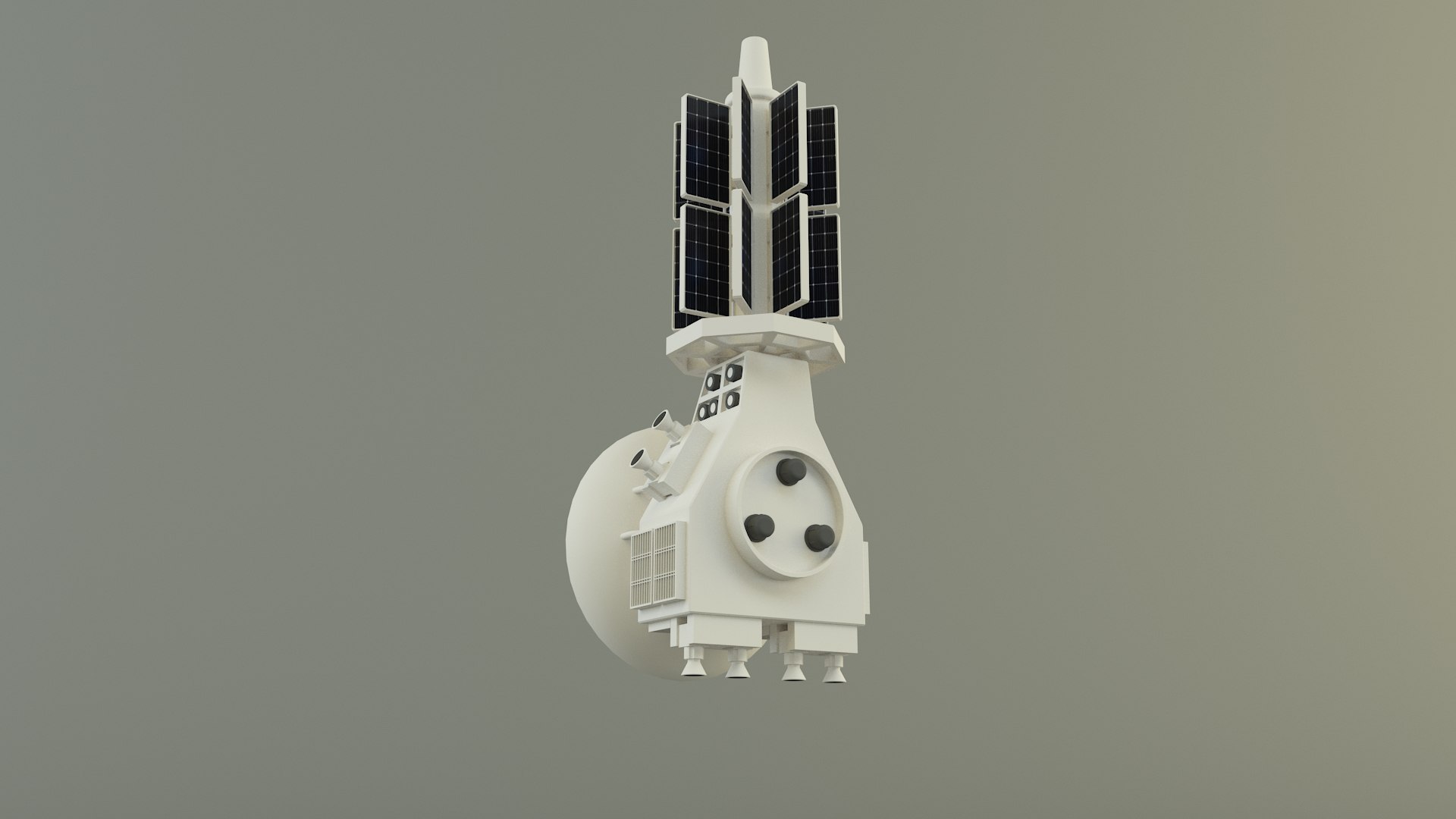 Communication Satellite 61 3D Model 3D Model - TurboSquid 2198857