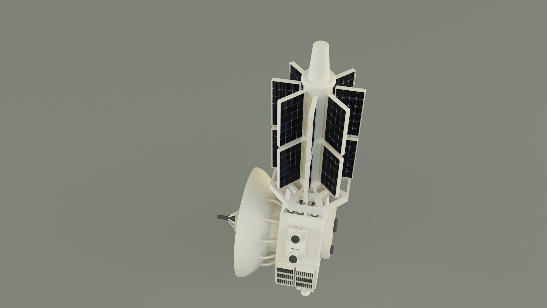 Communication Satellite 61 3D Model 3D Model - TurboSquid 2198857