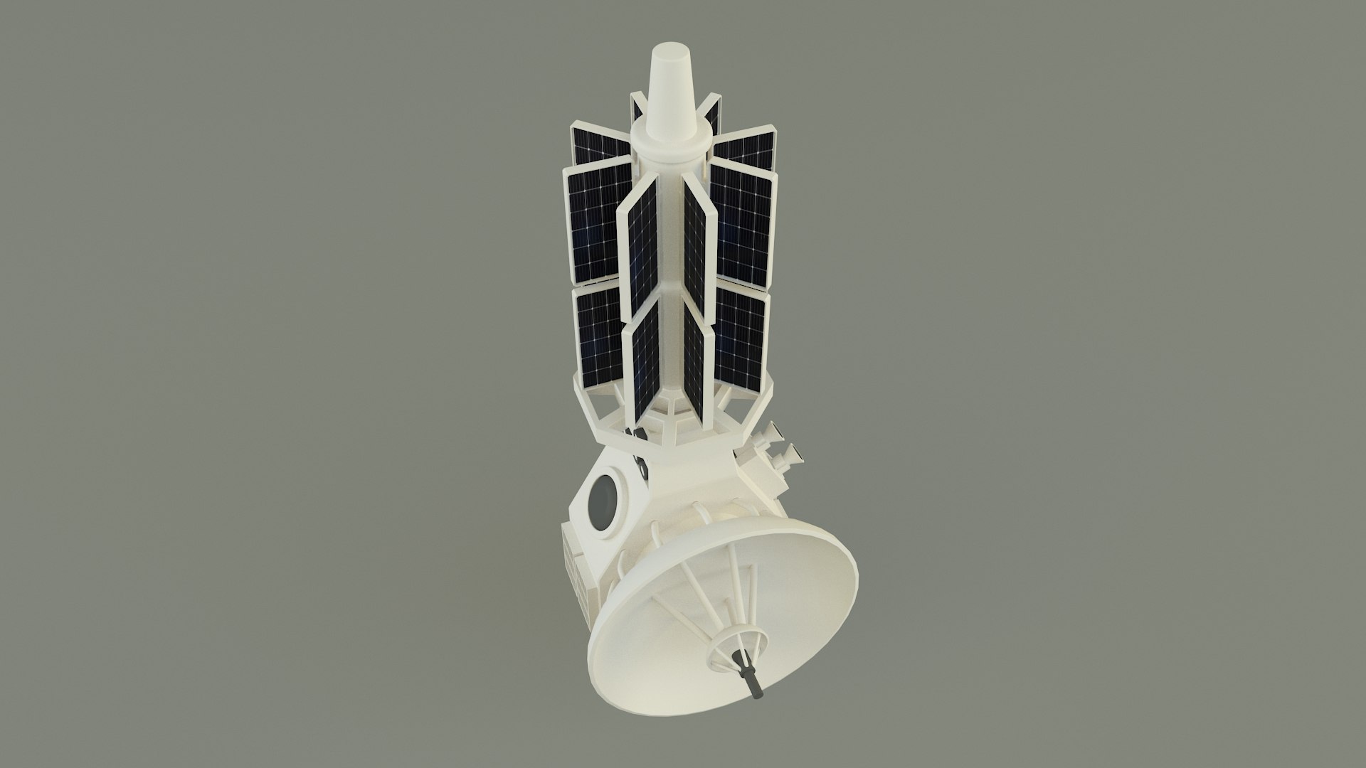 Communication Satellite 61 3D Model 3D Model - TurboSquid 2198857