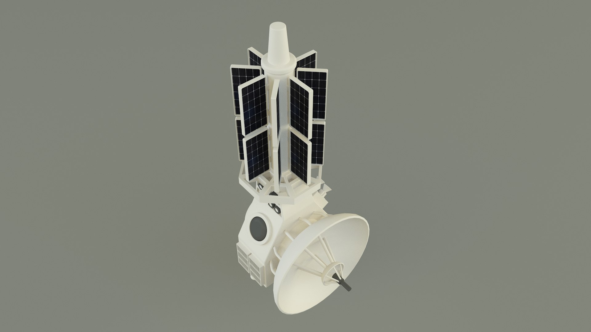 Communication Satellite 61 3D Model 3D Model - TurboSquid 2198857
