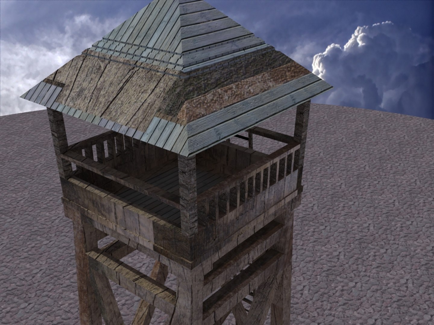 3d Guard Tower