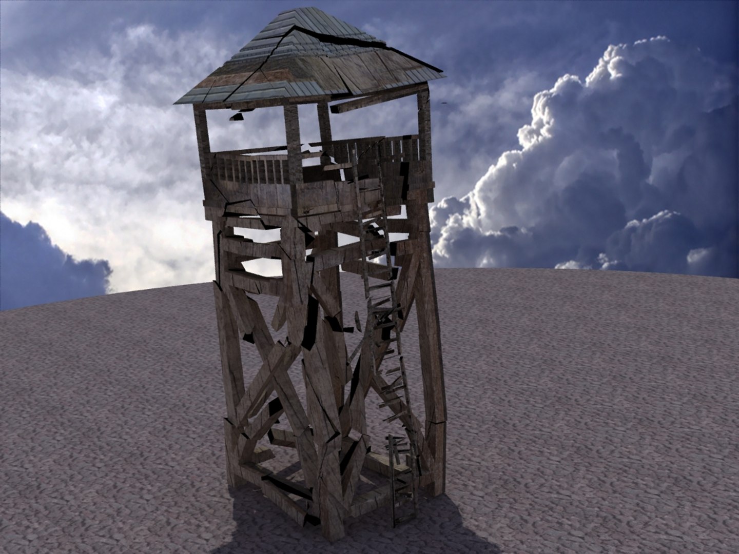3d Guard Tower