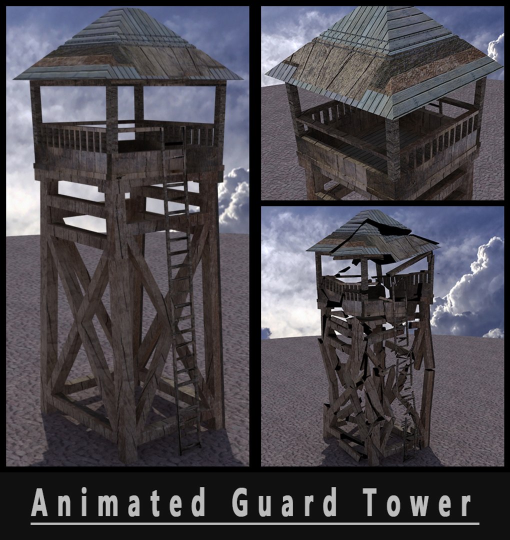 3d Guard Tower
