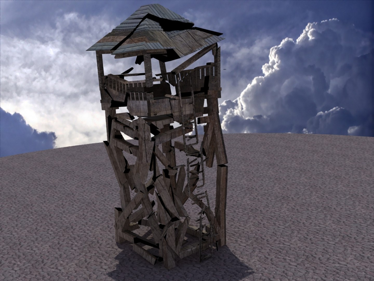 3d Guard Tower
