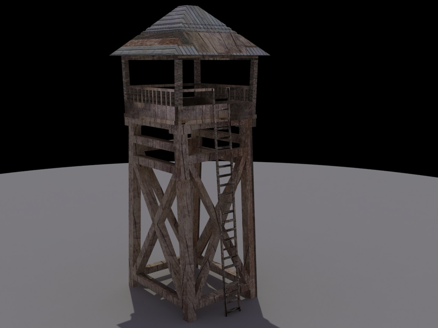 3d Guard Tower