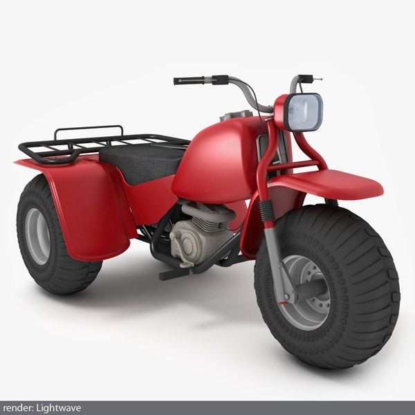 Three-Wheeler ATV 3D Models for Download | TurboSquid
