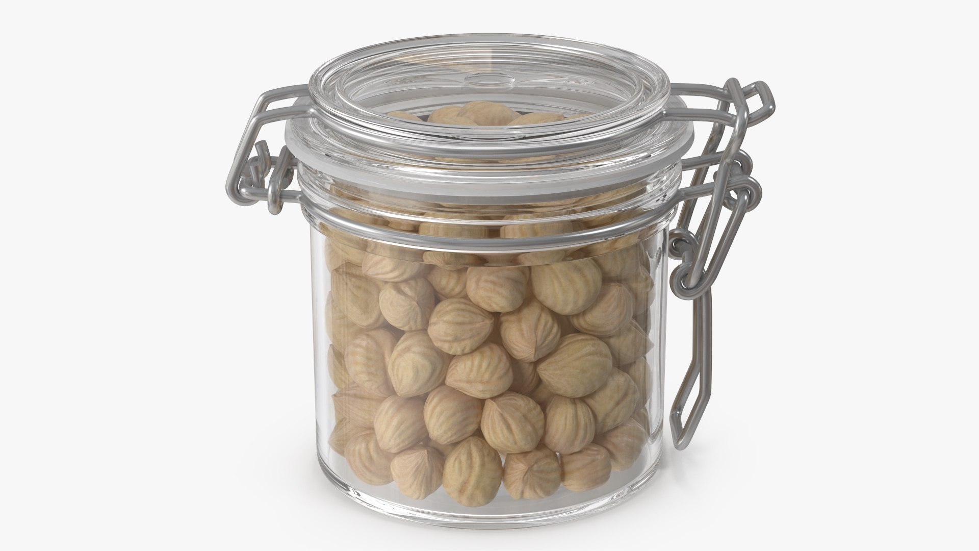 Hazelnuts in a Glass Jar 3D model - TurboSquid 1849854