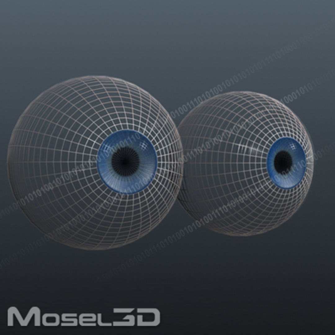 eye eyeball 3d model