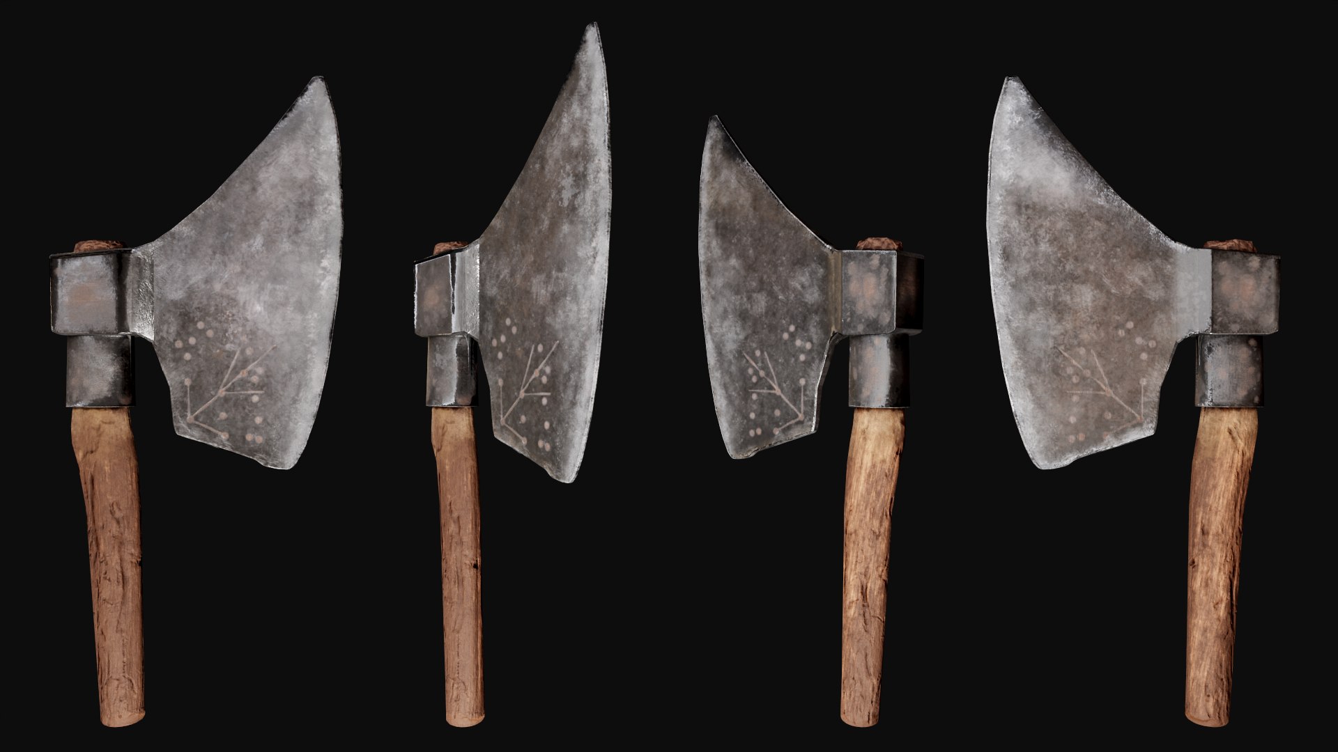 Austrian Broad Axe 3D Model - TurboSquid 2240551