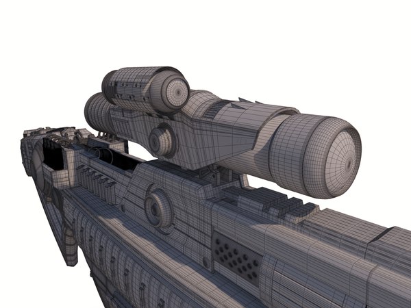 3D scifi beam rifle af-73 - TurboSquid 1629483