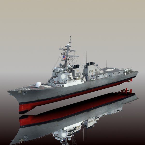 uss mason ddg-87 dd 3d max