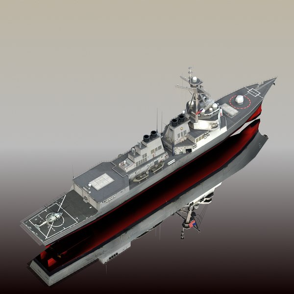 uss mason ddg-87 dd 3d max