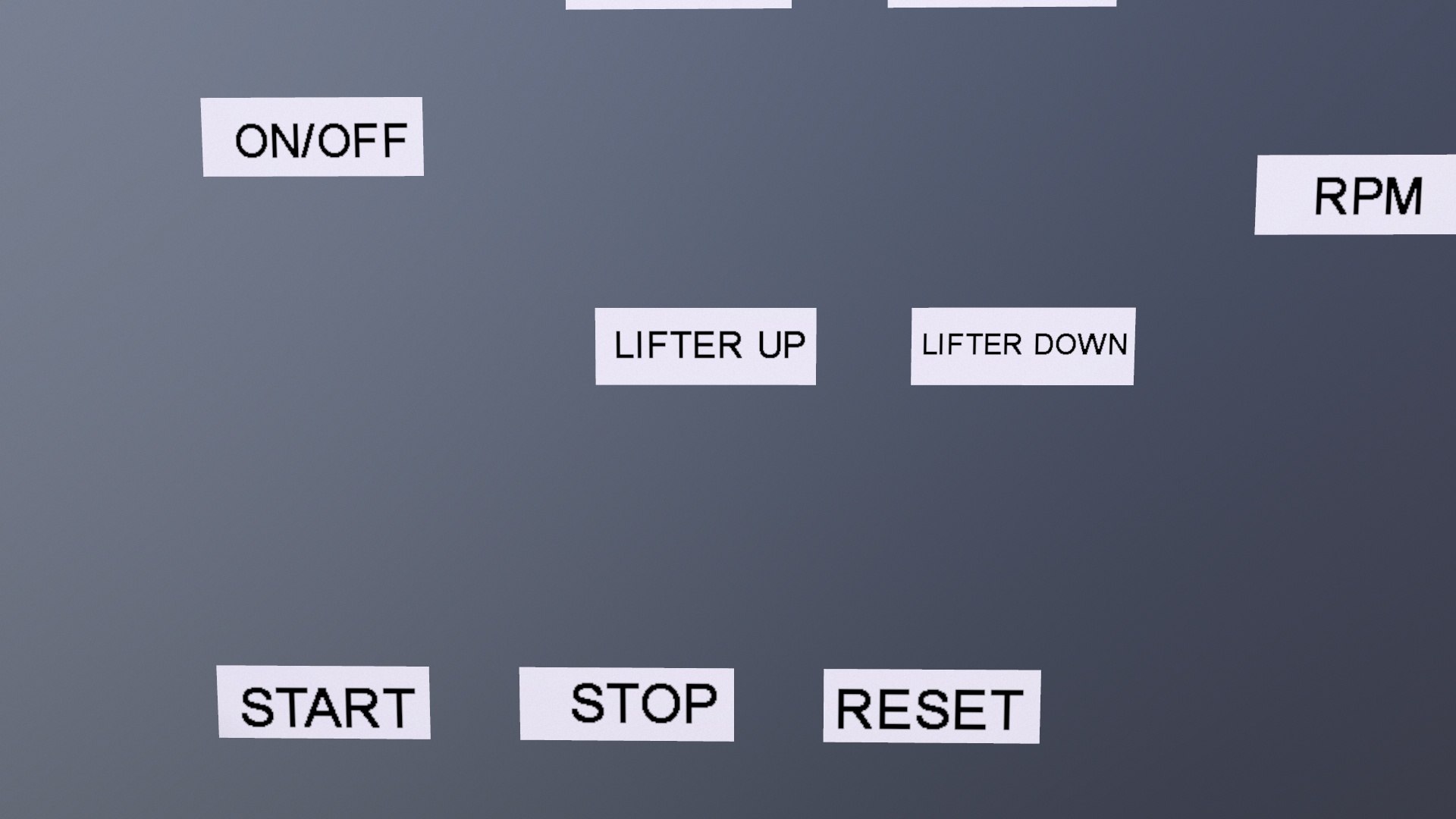 3D HMI Label Stickers - TurboSquid 2289465