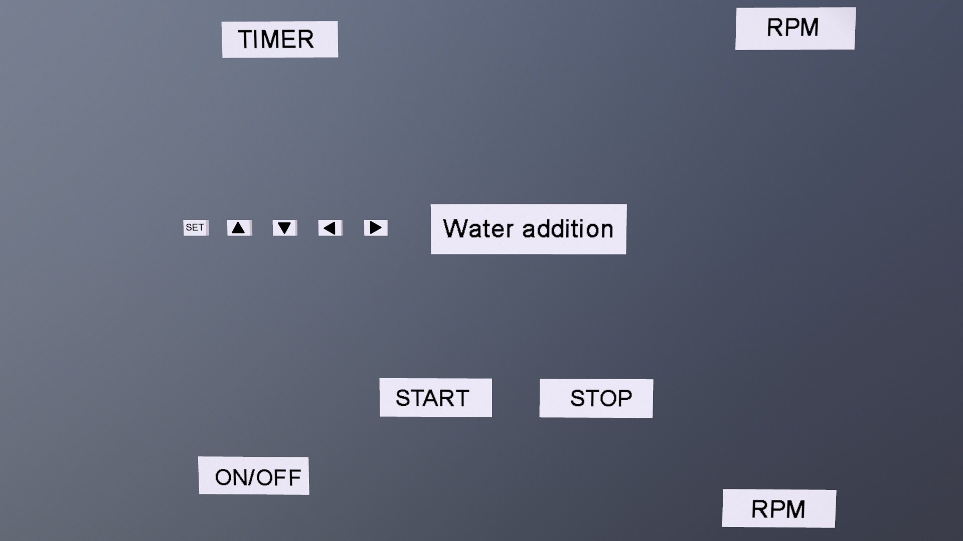3D HMI Label Stickers - TurboSquid 2289465