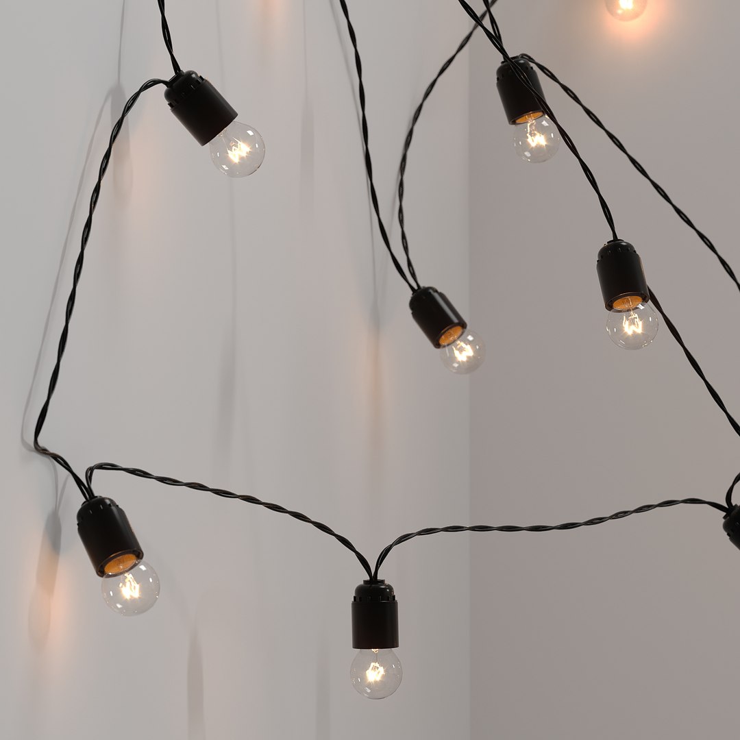 Editable Garland Model - TurboSquid 1968542