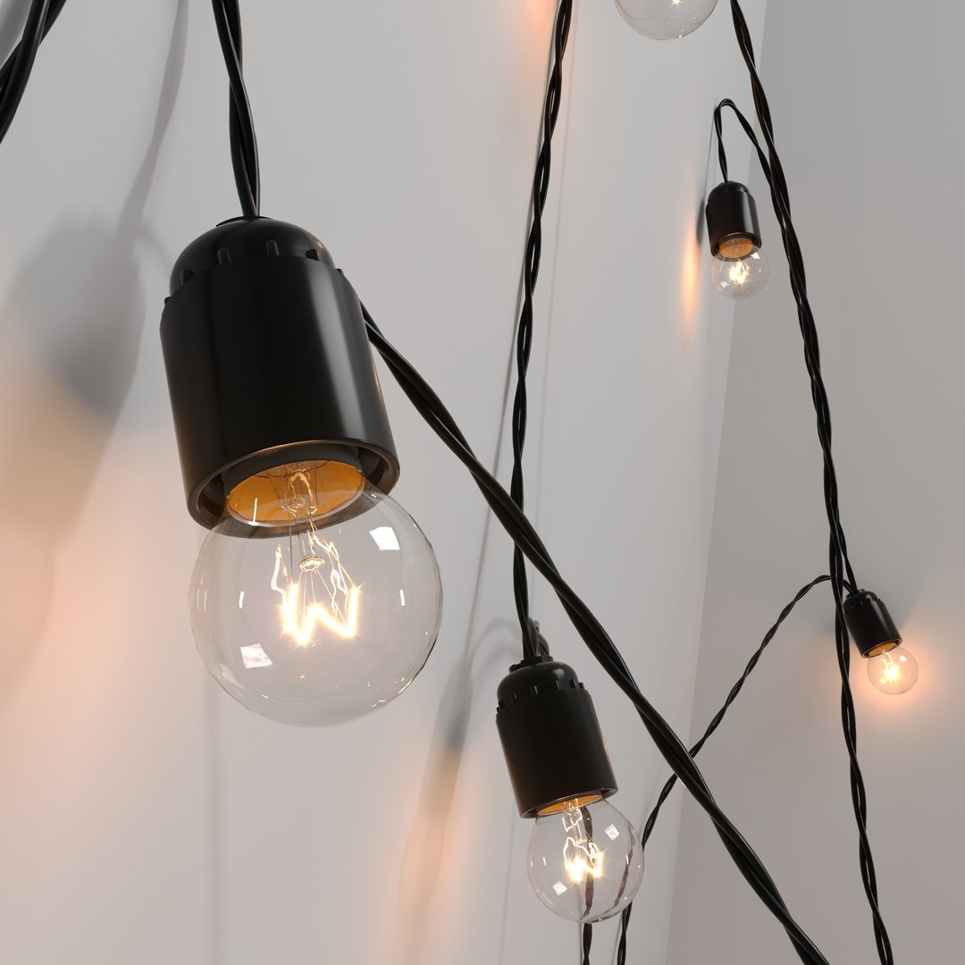 Editable Garland Model - TurboSquid 1968542