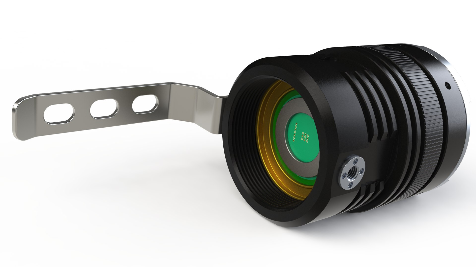 Flashlight Solidworks 3D Model - TurboSquid 1367210