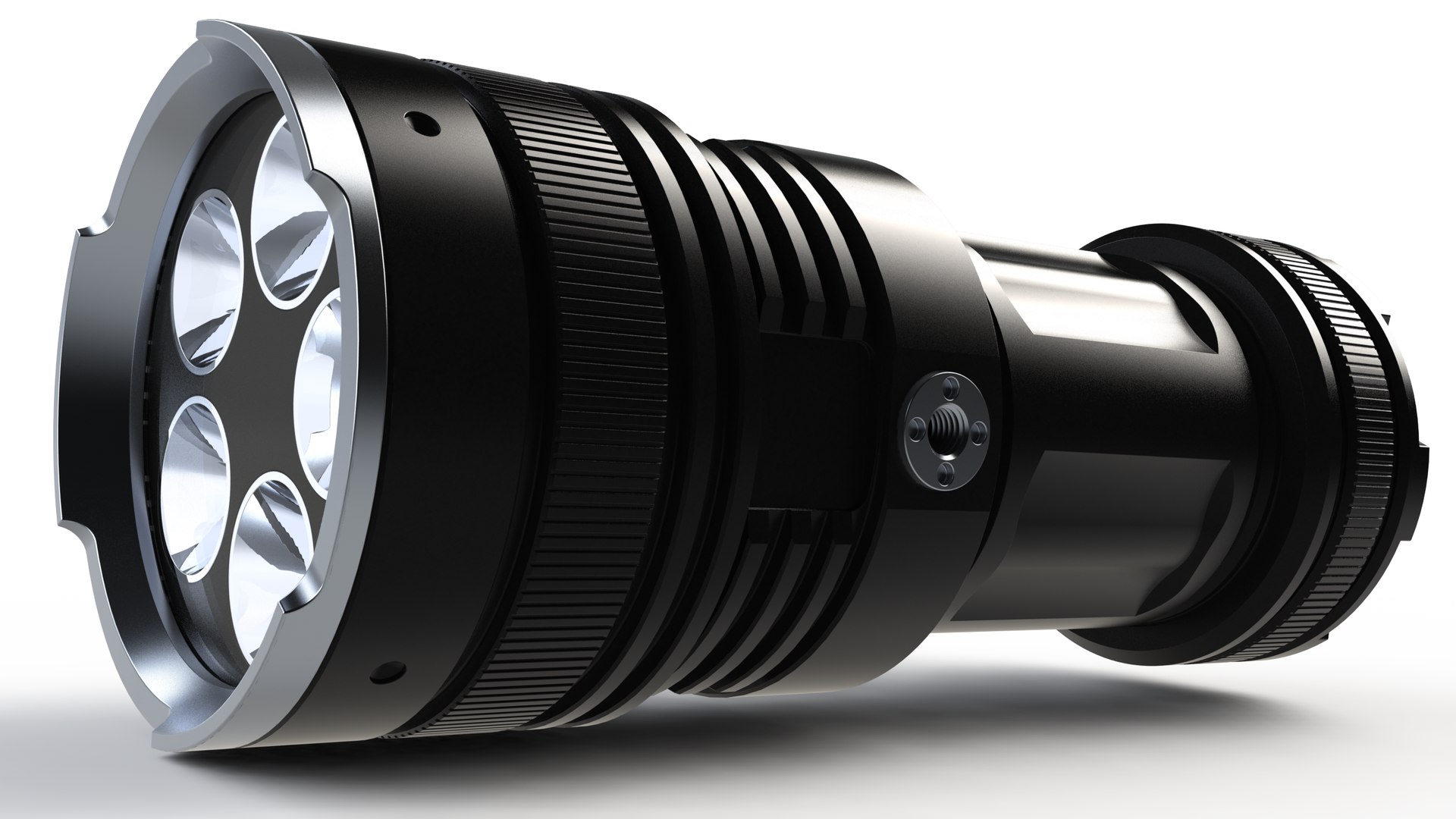 Flashlight Solidworks 3D Model - TurboSquid 1367210