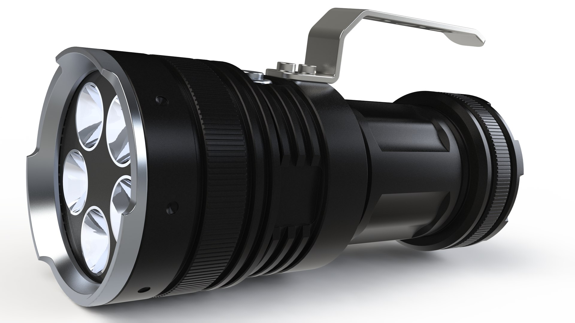 Flashlight Solidworks 3D Model - TurboSquid 1367210