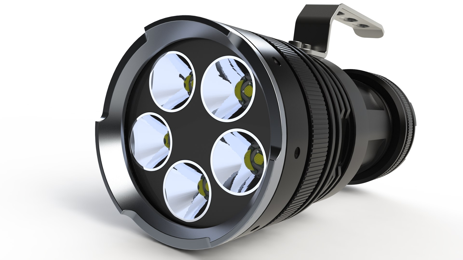 Flashlight Solidworks 3D Model - TurboSquid 1367210