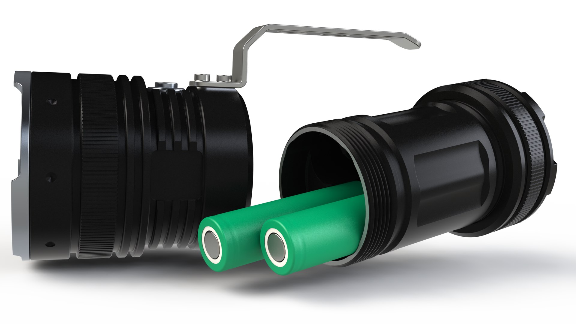 Flashlight Solidworks 3D Model - TurboSquid 1367210