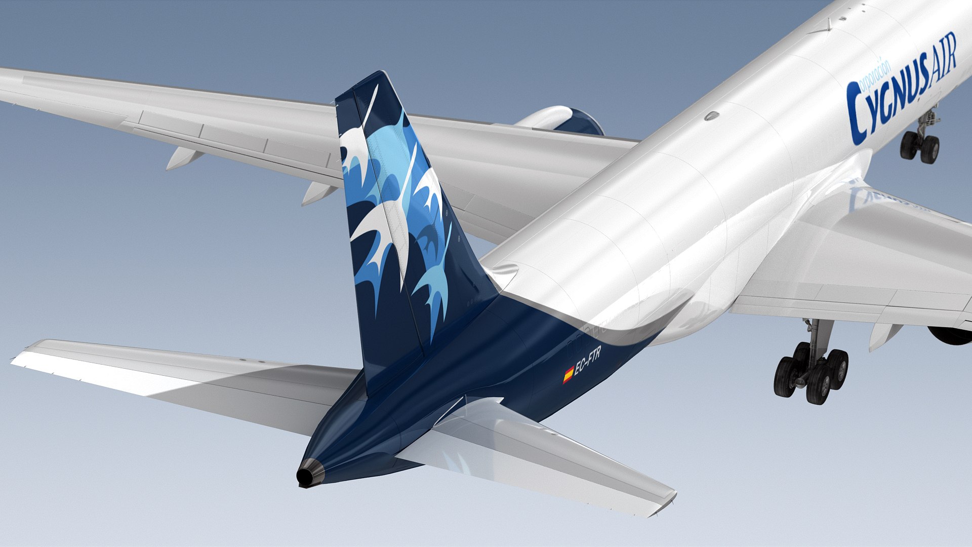 Boeing 757-200PCF Cygnus Air Model - TurboSquid 2185512