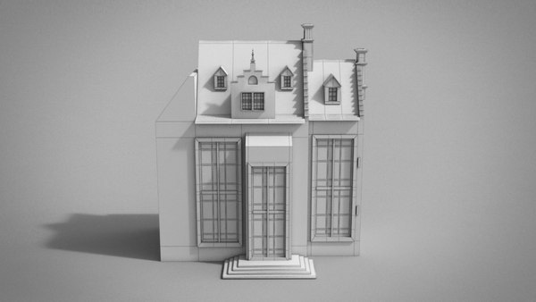 3d model house set