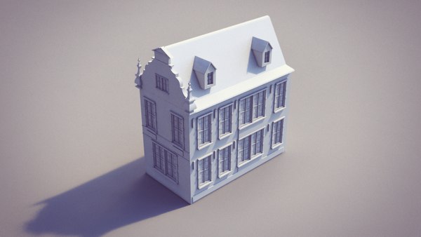 3d model house set
