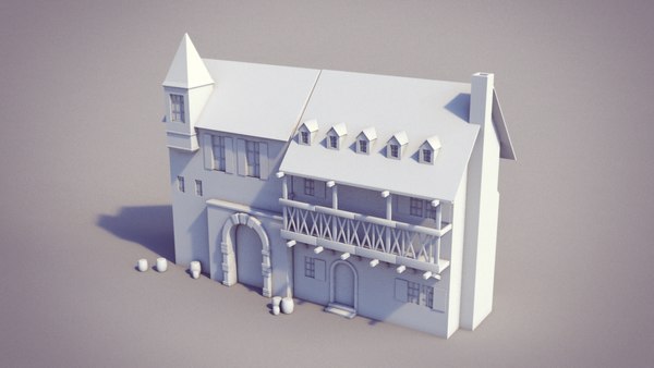 3d model house set