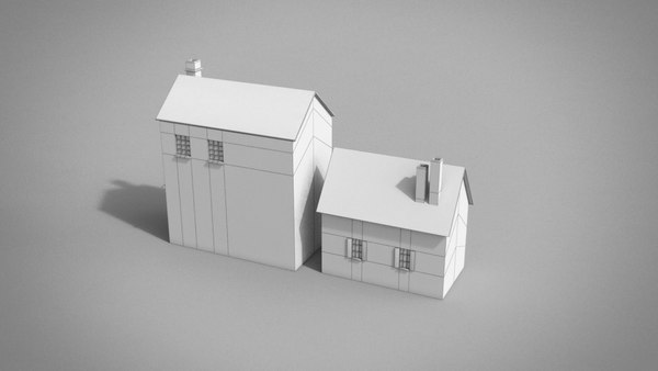 3d model house set