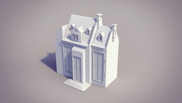 3d model house set