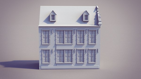 3d model house set