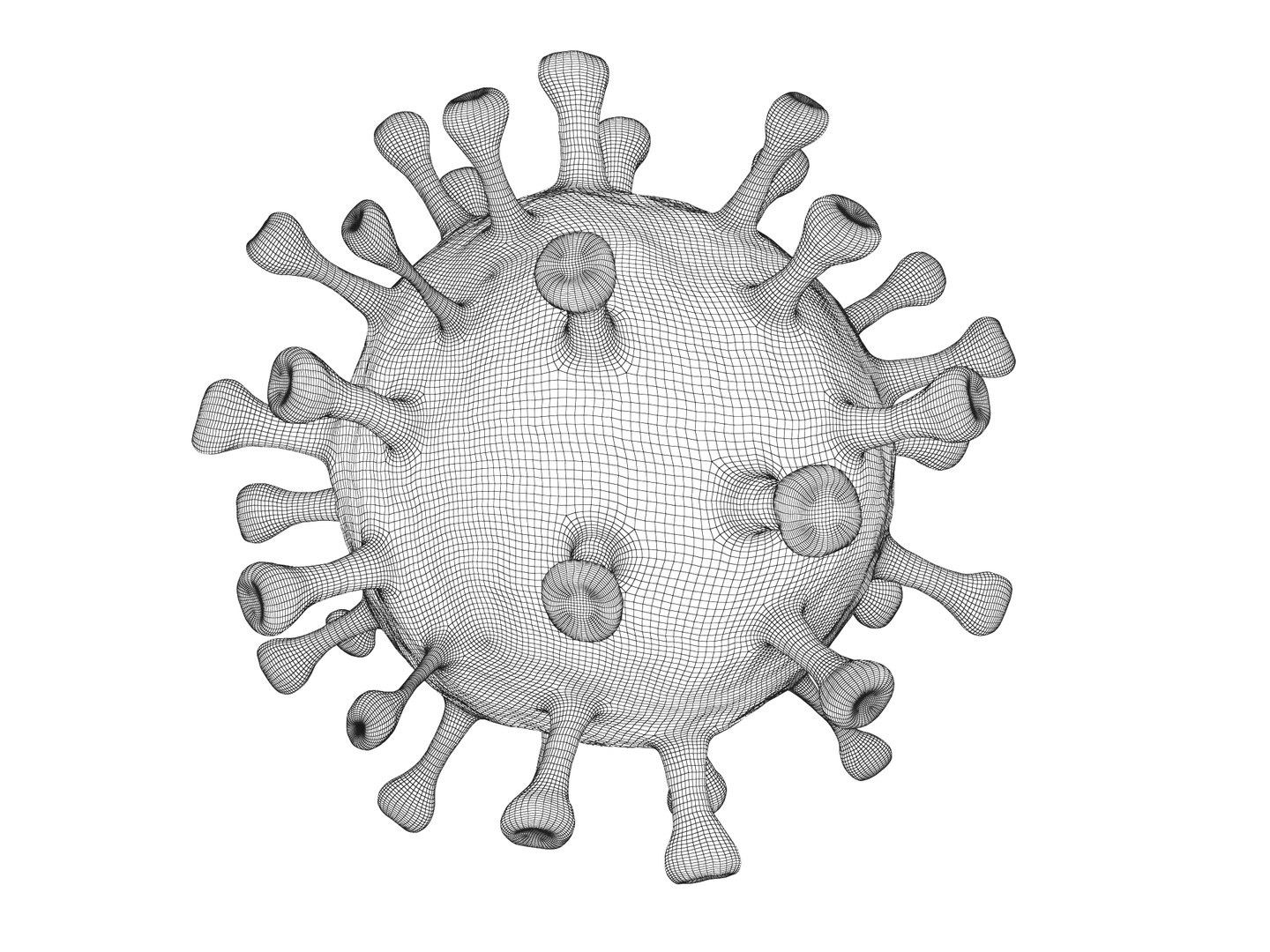 3D Model Virus Realistic - TurboSquid 1505553