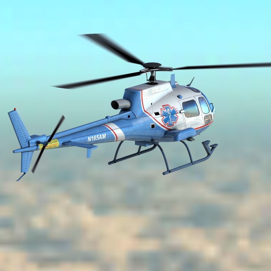 Lwo As350 Ecureuil Air Ambulance