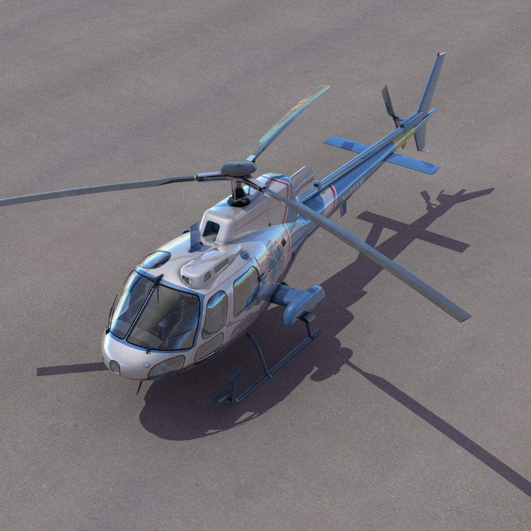 Lwo As350 Ecureuil Air Ambulance